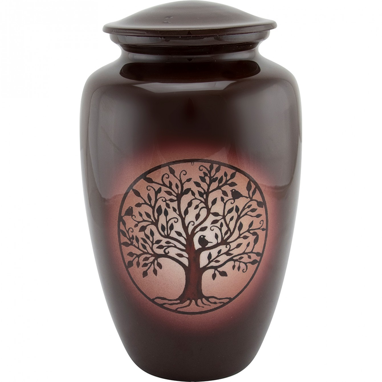 Urns for Ashes Adult Large Cremation Urns Funeral Memorial with Tree of ...