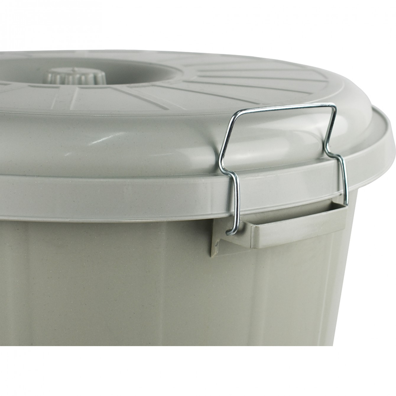 Plastic Lock Bin Grey 90L | Visit Cash and Carry