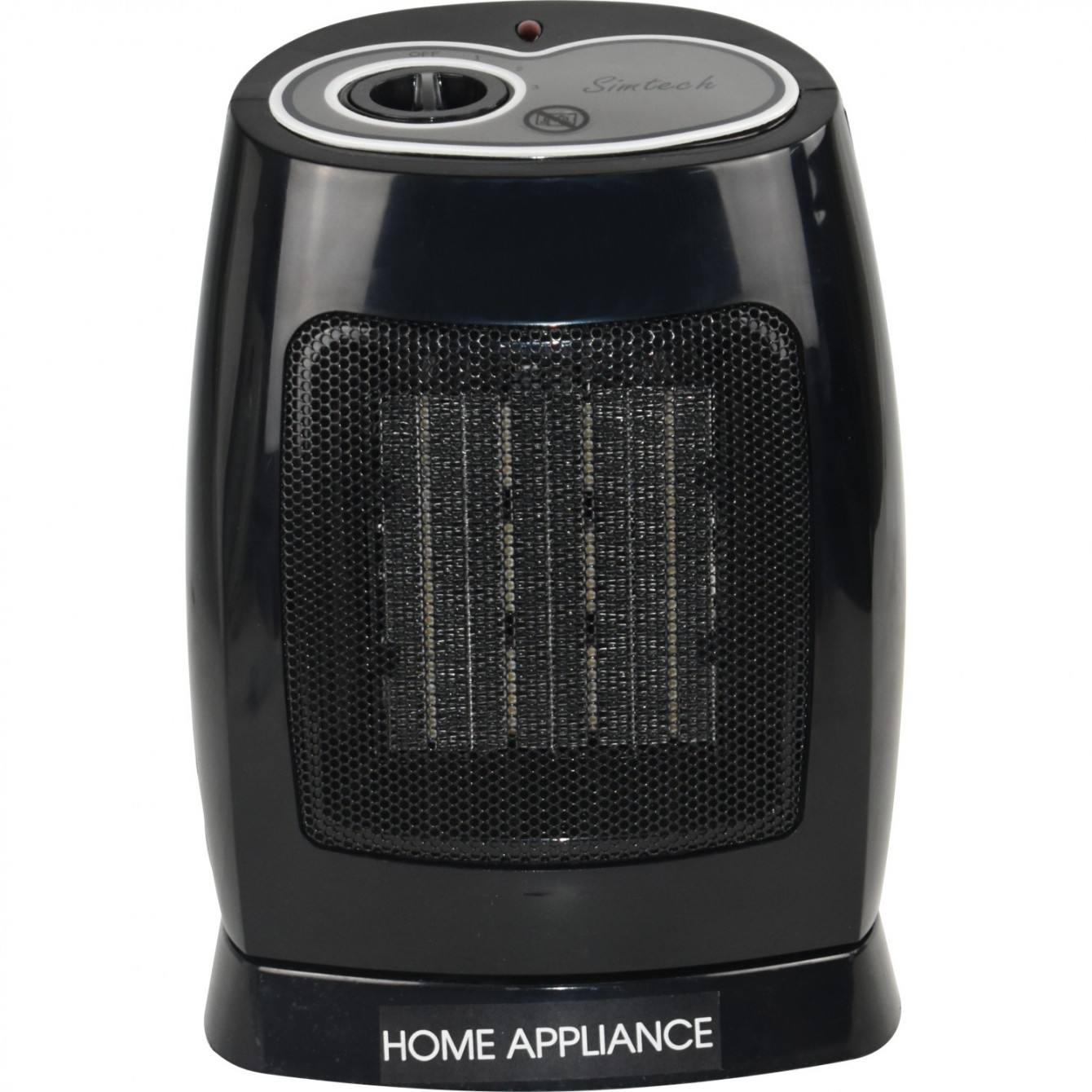 Electric Ceramic Fan Heater with 3 Settings 1500W Black at Trade Price