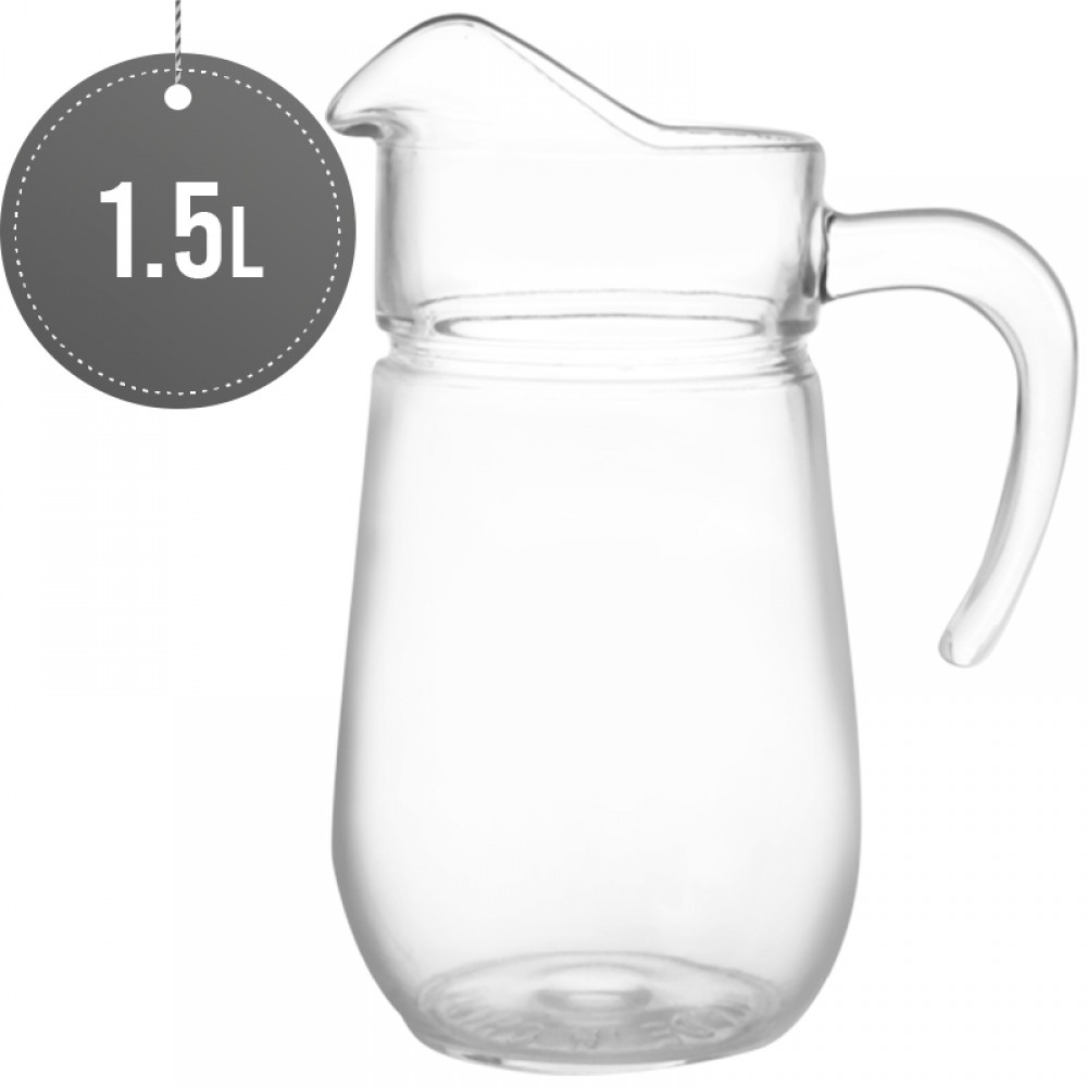 Quality Wholesale Orchid Glass Jug 1.5L