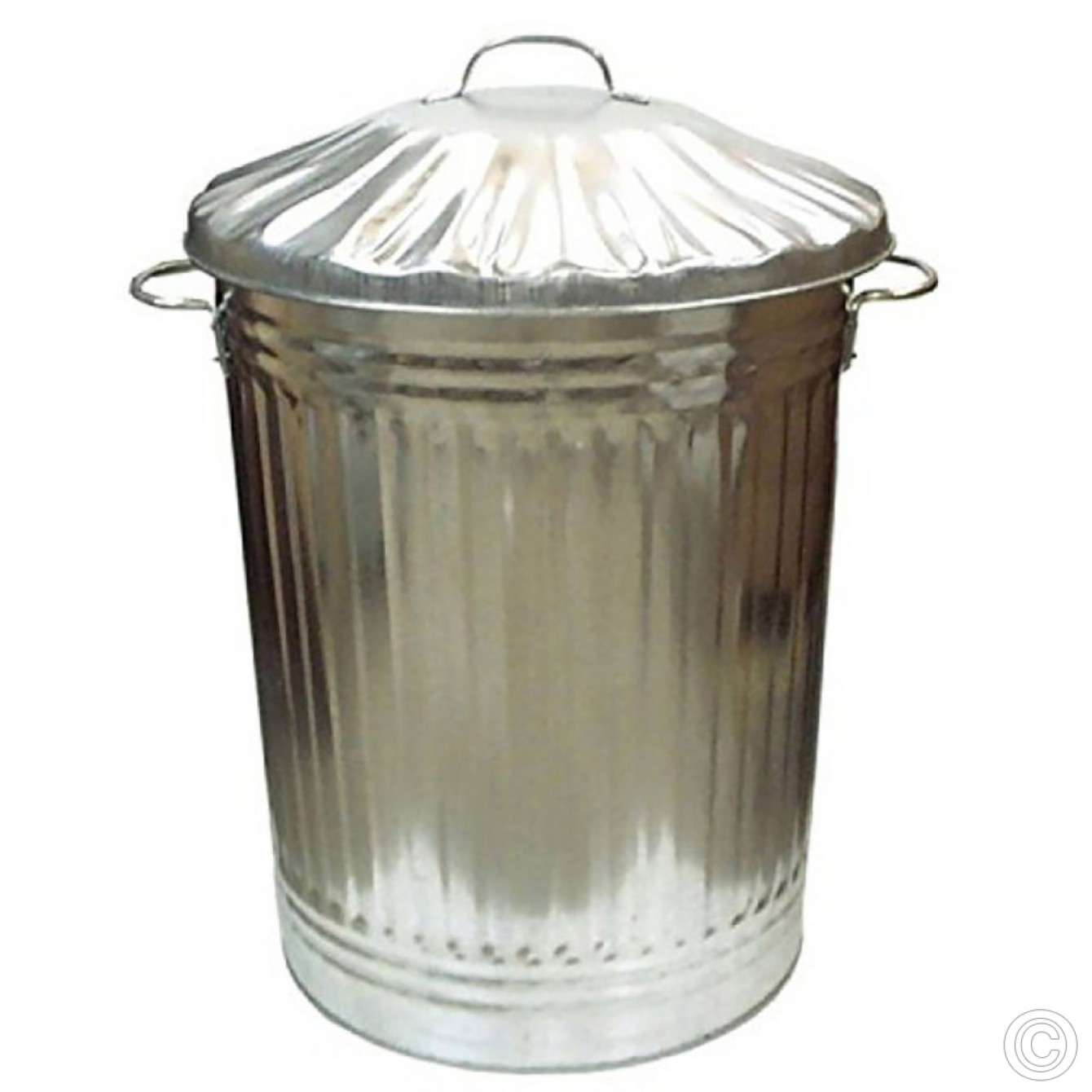 Quality Wholesale Galvanised Trash Bin Large 90L