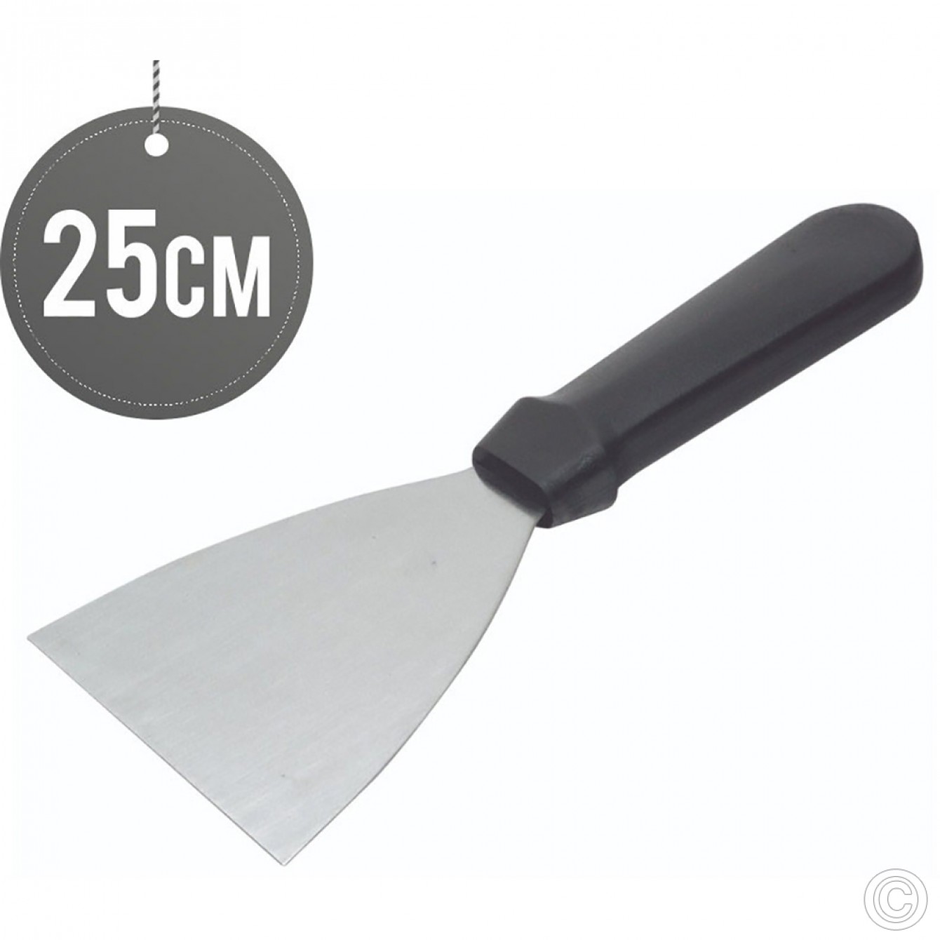 Importers & Distributors of Pro Stainless Steel Griddle Scraper 25cm