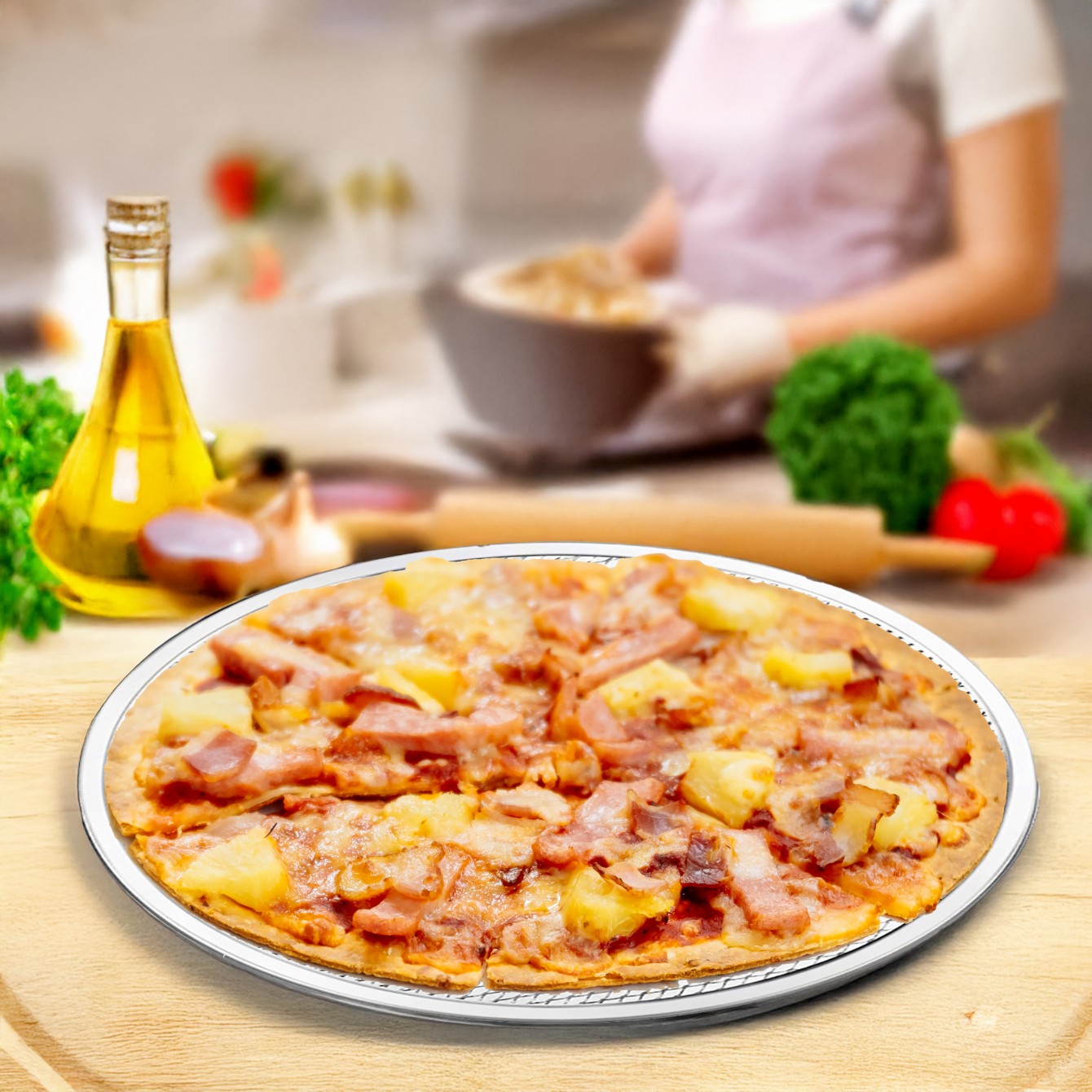 Aluminium Pizza Screen 9
